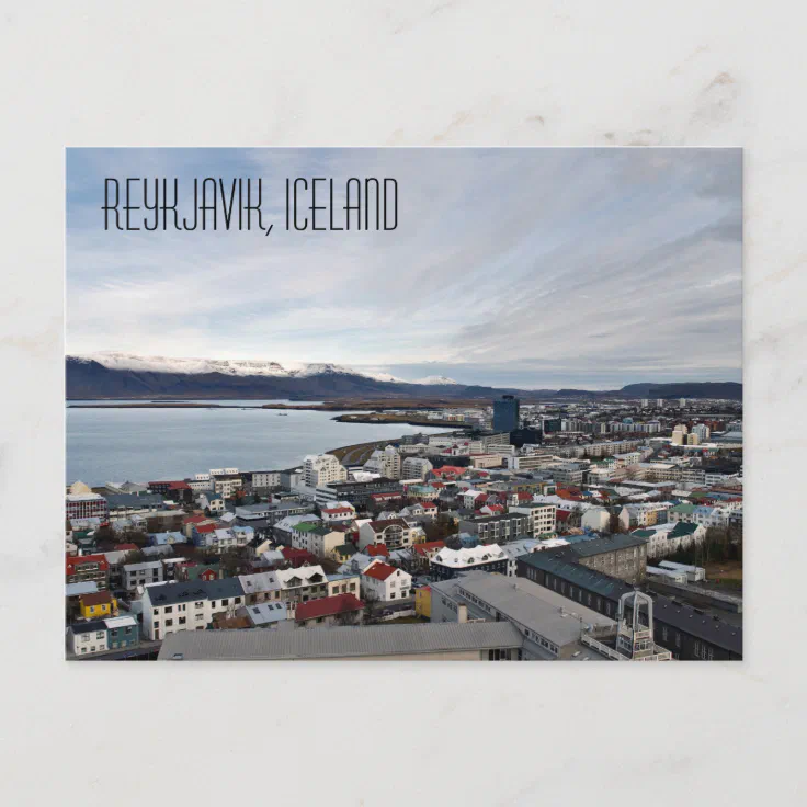 Reykjavik, Iceland Postcard | Zazzle
