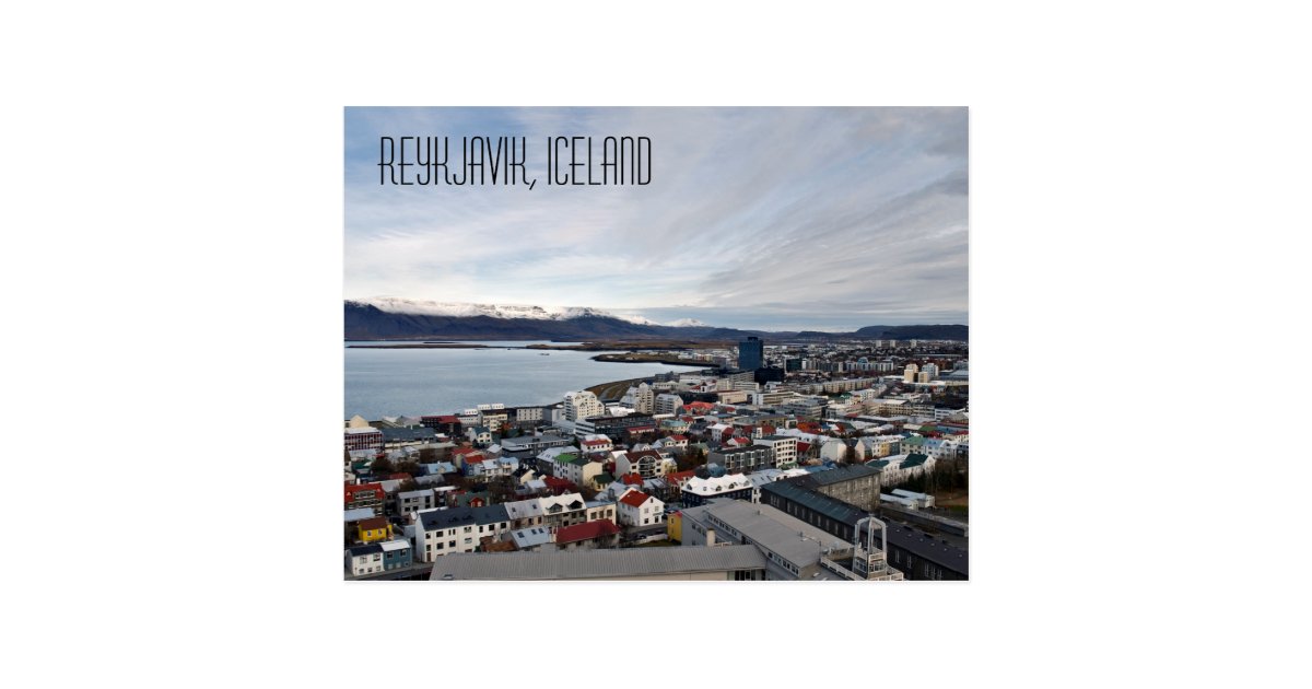Reykjavik, Iceland Postcard | Zazzle.com
