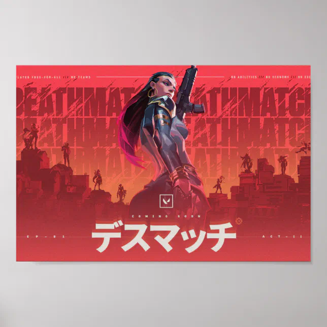 Reyna valorant poster | Zazzle