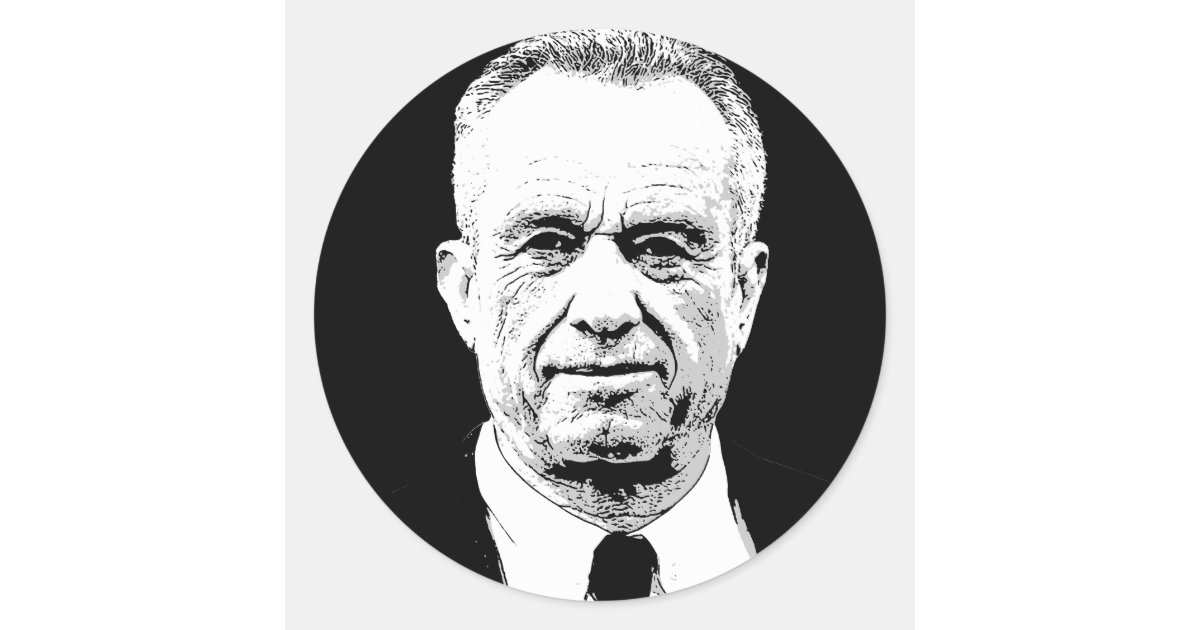 RFK Jr. Classic Round Sticker | Zazzle