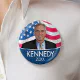 RFK JR - Robert Kennedy Photo with Flag 2024 Button | Zazzle