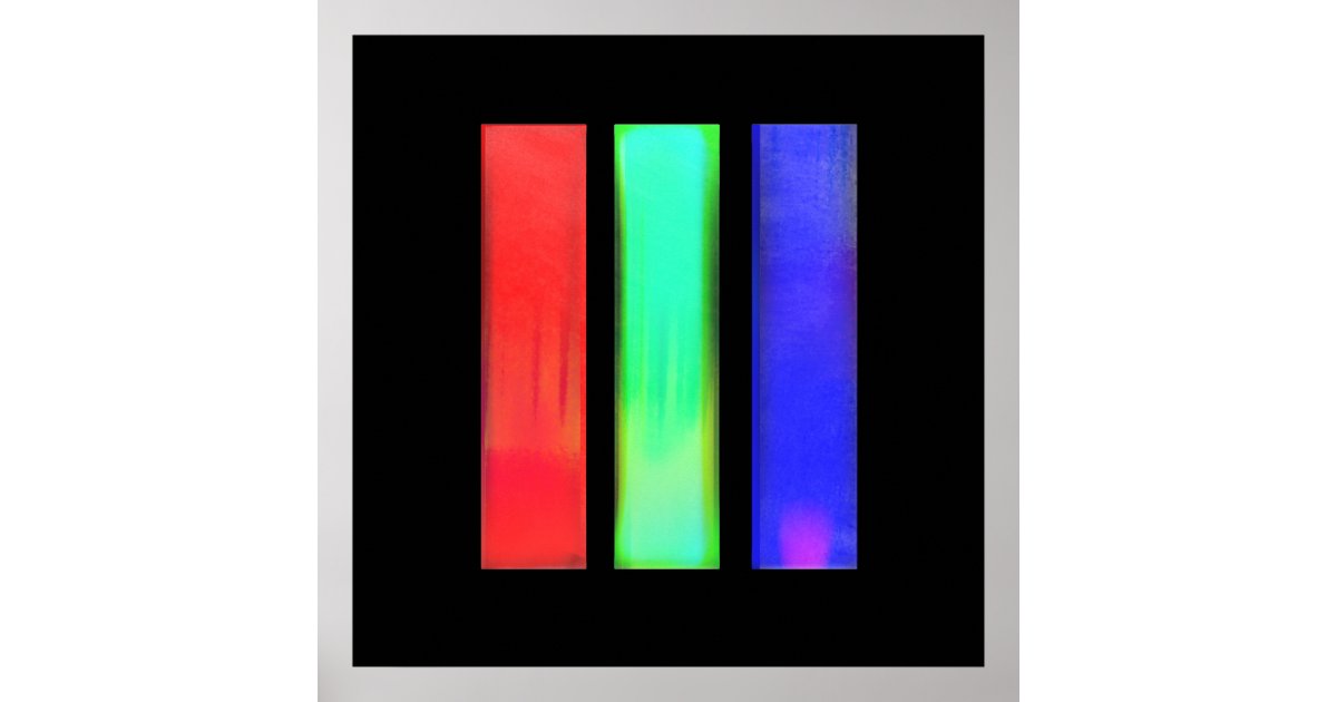 RGB (poster 24x24”) Poster | Zazzle