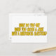 Rhetorical joke postcard | Zazzle