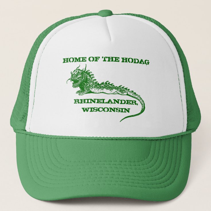 Rhinelander Wisconsin Home of the Hodag Hat Cap | Zazzle
