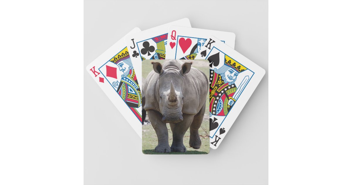 Rhino Card Deck | Zazzle.com
