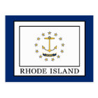 Rhode Island State Map Postcard | Zazzle.com