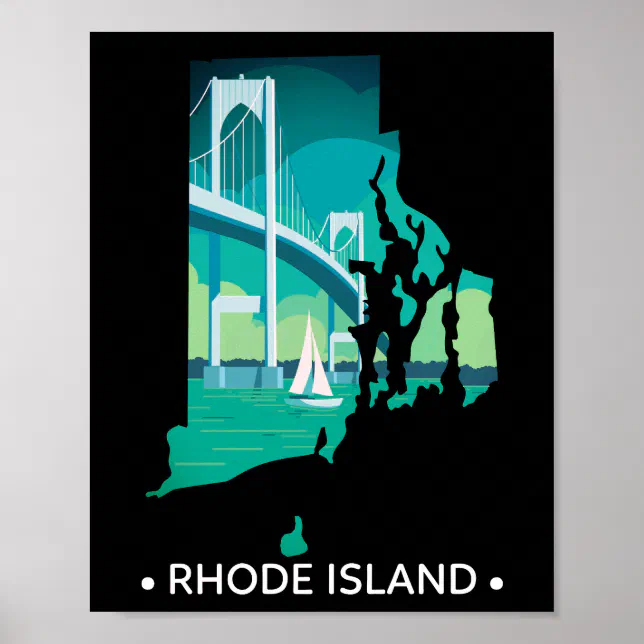 Rhode Island Poster | Zazzle