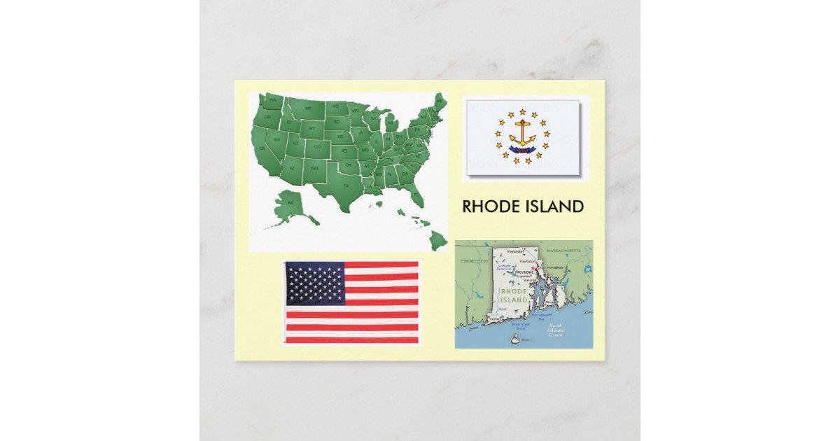 Rhode Island, USA Postcard | Zazzle