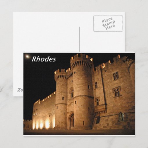 Rhodes Greece angie Postcard | Zazzle