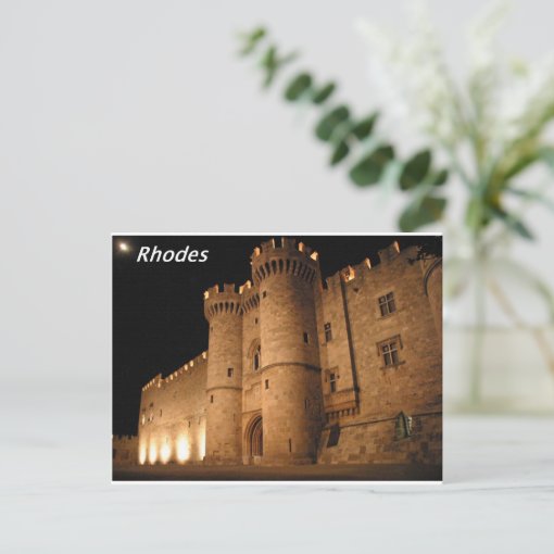 Rhodes Greece angie Postcard | Zazzle