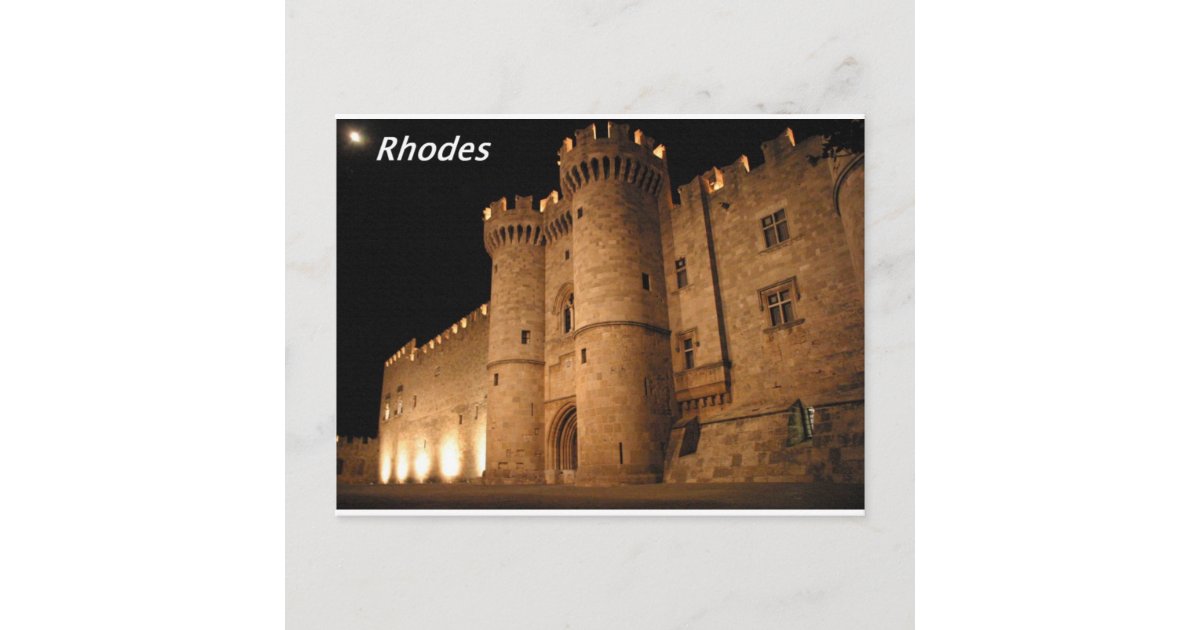 Rhodes Greece angie Postcard | Zazzle