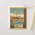 Rhodes Greece - Rhodes Island greece trip Postcard | Zazzle