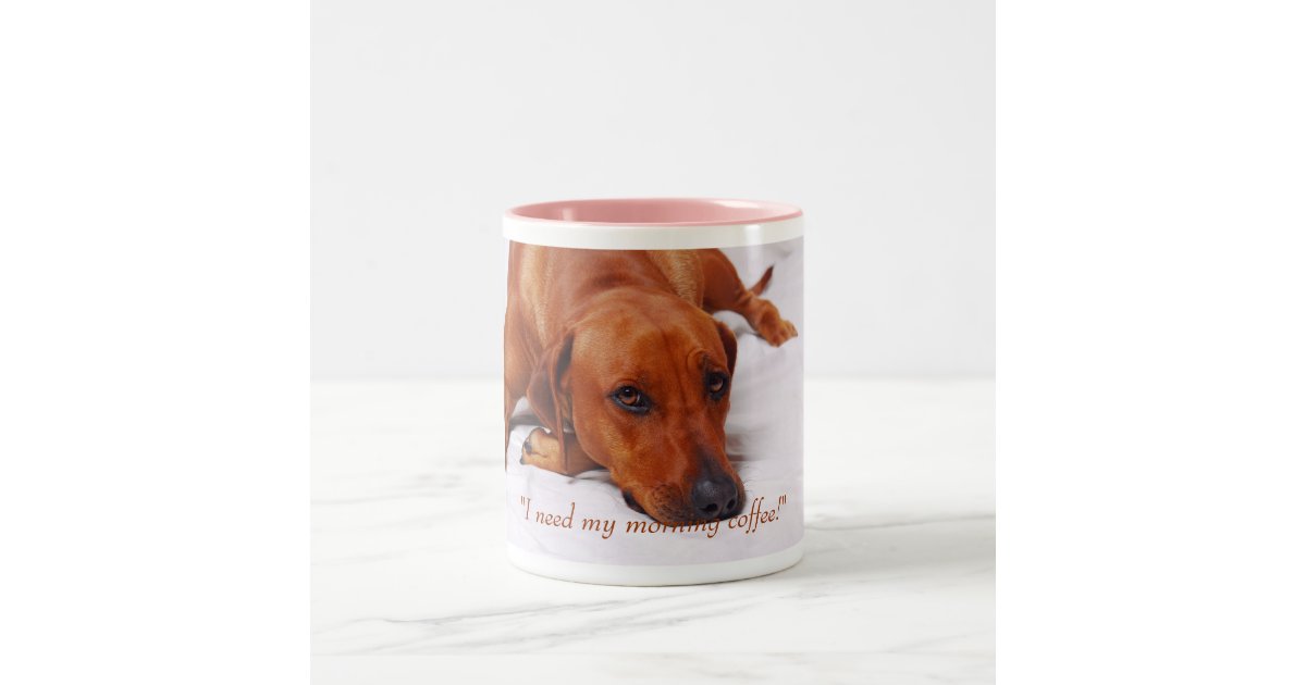 Rhodesian Ridgeback coffee mug | Zazzle
