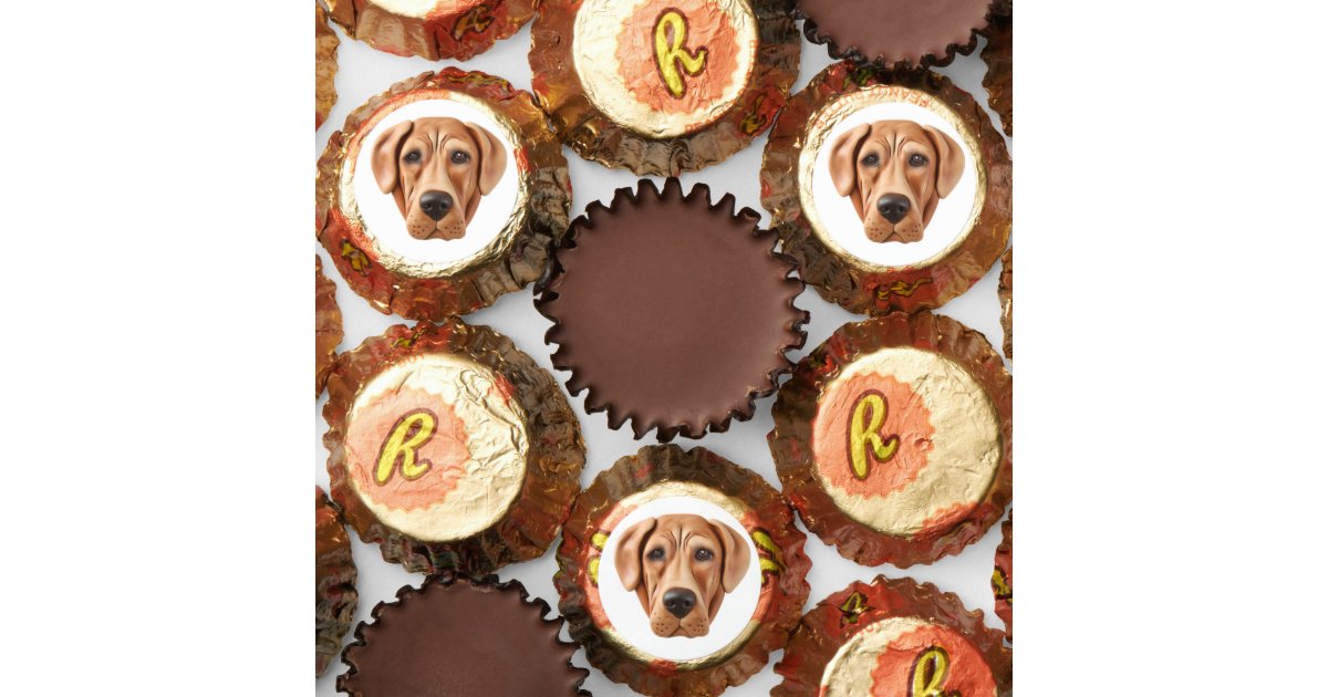 Rhodesian Ridgeback Dog 3D Inspired Reese's Peanut Butter Cups | Zazzle