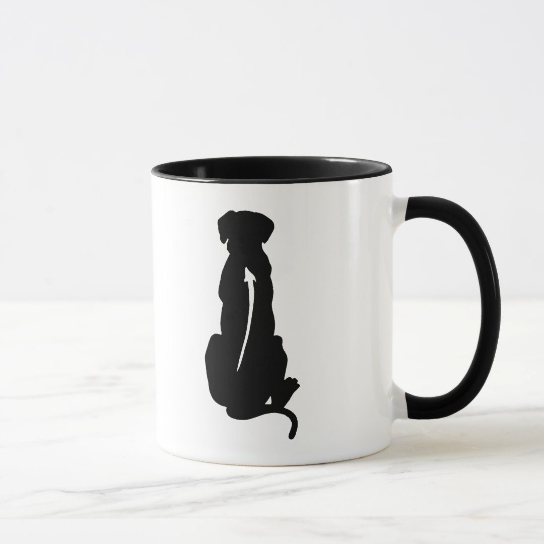 Rhodesian Ridgeback Dog Breed Spine Mug | Zazzle