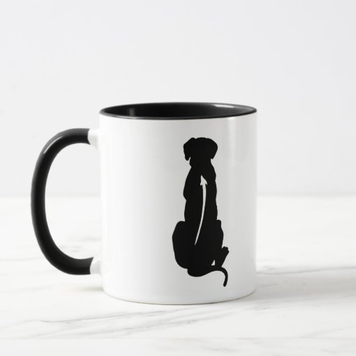 Rhodesian Ridgeback Dog Breed Spine Mug | Zazzle