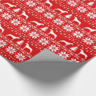 Rhodesian Ridgeback with a Wreath Watercolor Wrapping Paper | Zazzle.com