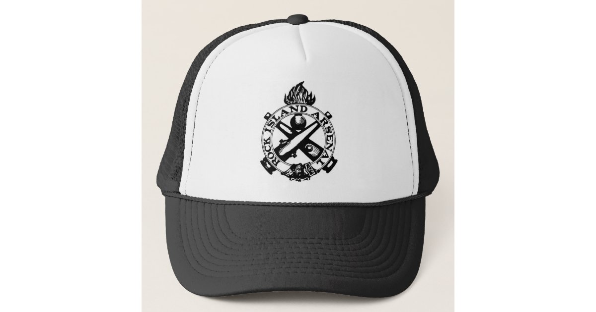 RIA - Rock Island Arsenal Trucker Hat | Zazzle