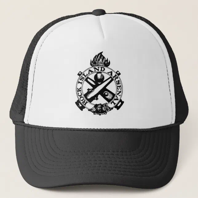 RIA - Rock Island Arsenal Trucker Hat | Zazzle