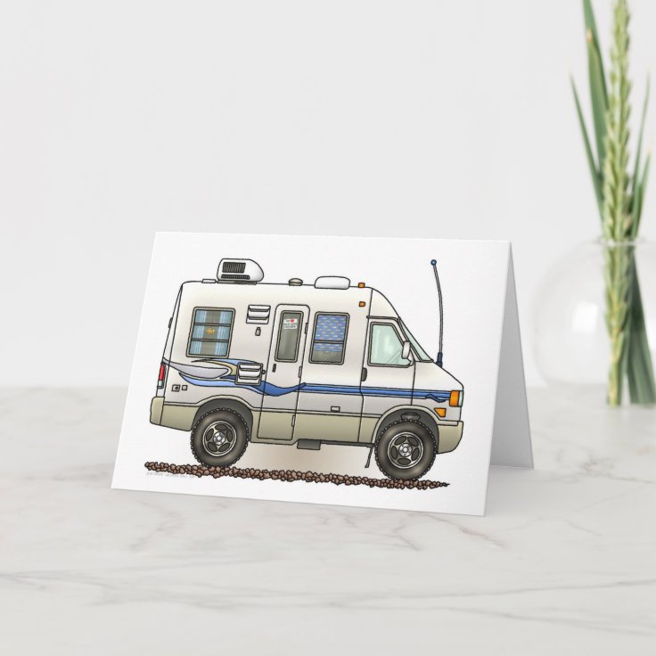 Rialta Winnebago Camper RV Card | Zazzle