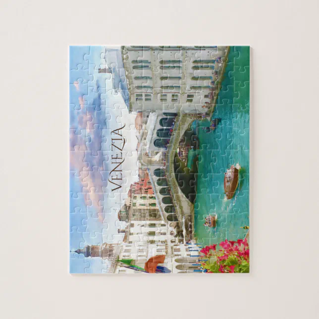 Rialto Bridge in Venice | Venezia, Italy Puzzle | Zazzle