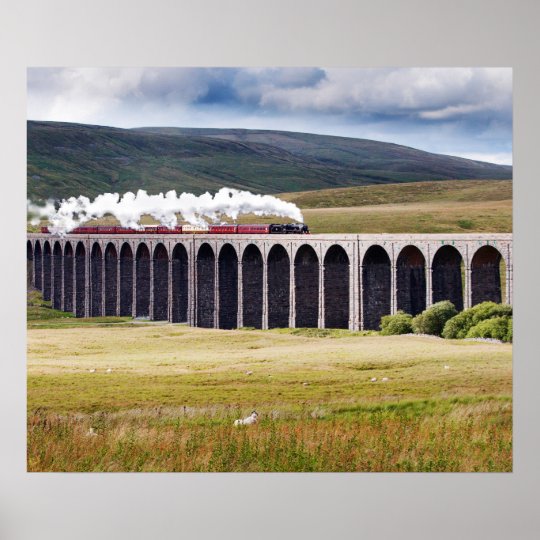 Ribblehead Viaduct Poster/Print Poster | Zazzle.com