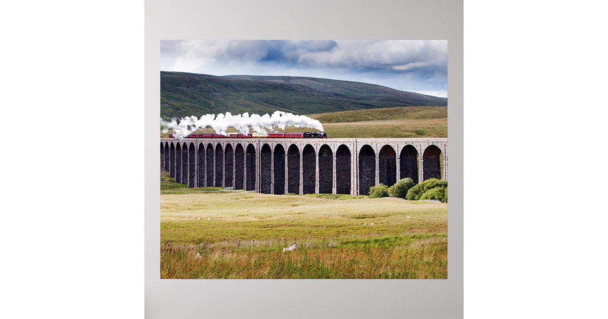 Ribblehead Viaduct Poster/Print Poster | Zazzle.com