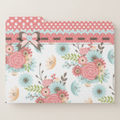Ribbons and Bows Colorful Patterns File Folder Set | Zazzle
