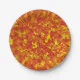 Ribbons of Fire Paper Plates | Zazzle