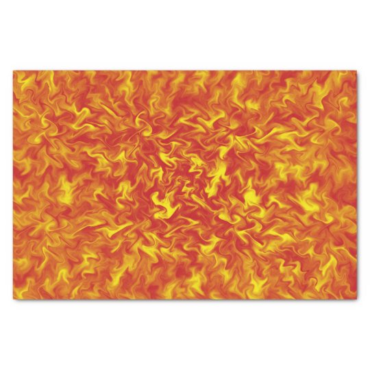 Ribbons of Fire Tissue Paper | Zazzle.com