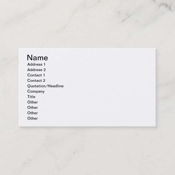 Rice Business Cards - Business Card Printing | Zazzle