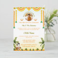 Rice Feeding Invitation, Annaprashan Card | Zazzle