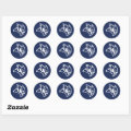 Rice University Owl Logo Classic Round Sticker | Zazzle