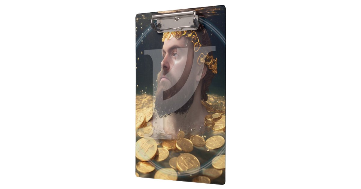 Rich Man Rune Clipboard |Feoh Fehu Viking Anglo | Zazzle