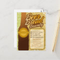 Rich Recipes BEER BREAD BOUNTY Postcard | Zazzle