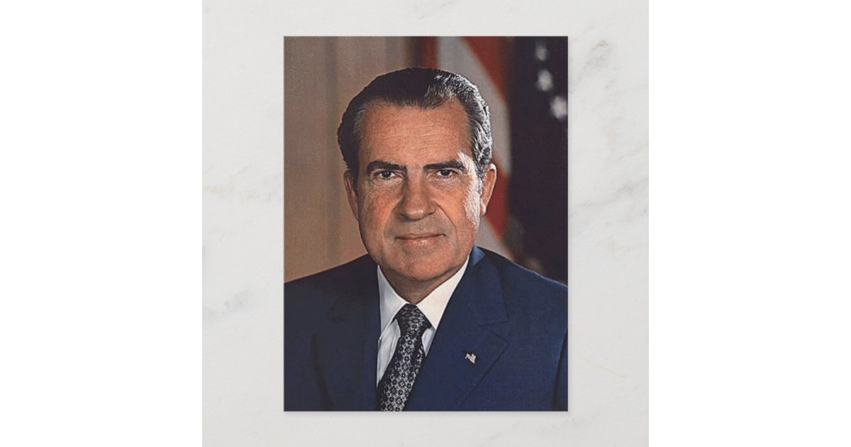 Richard M. Nixon Postcard | Zazzle