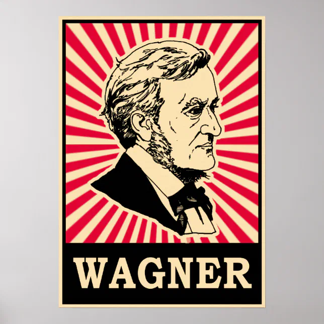 Richard Wagner Poster | Zazzle