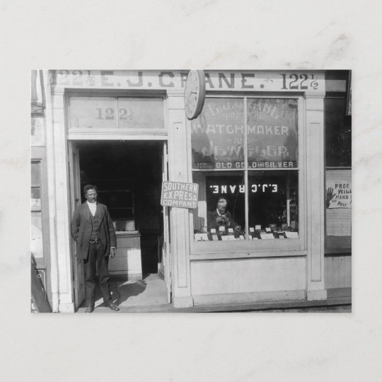 Richmond Watchmaker: 1899 Postcard | Zazzle.com