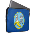 RICK AND MORTY™ | Banana Rick Badge Laptop Sleeve | Zazzle