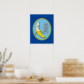 RICK AND MORTY™ | Banana Rick Badge Poster | Zazzle