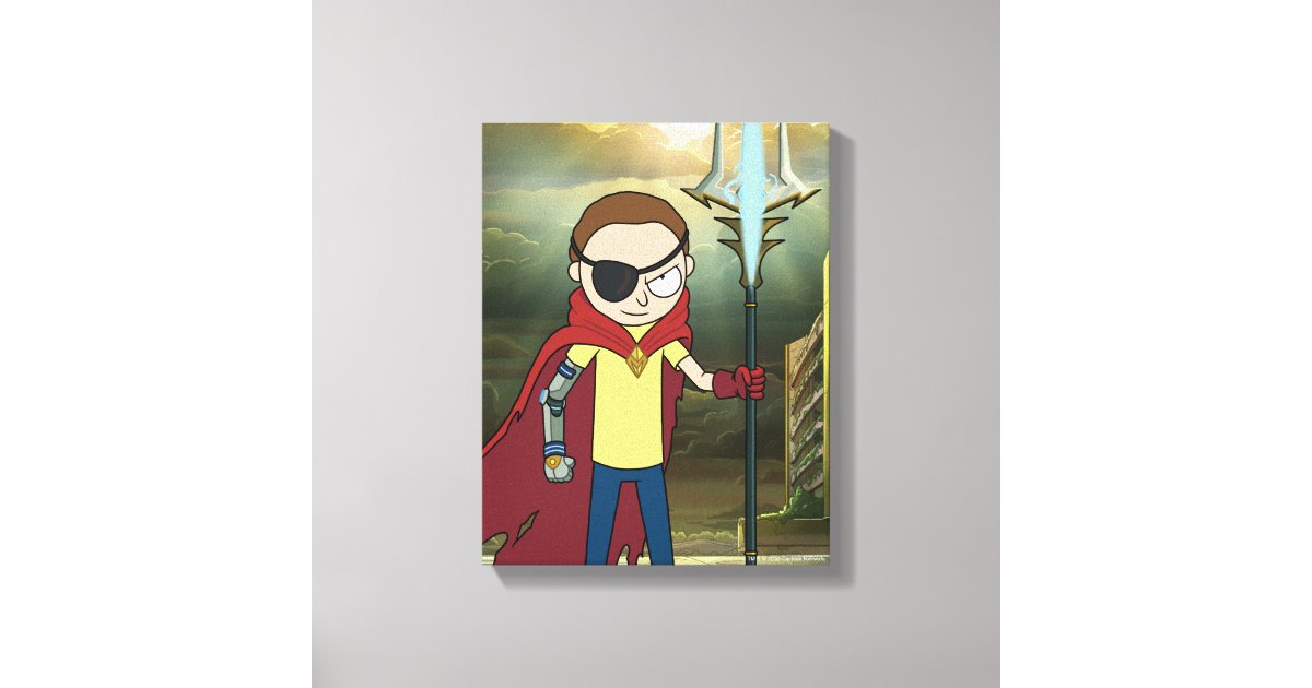 RICK AND MORTY™ | Evil Morty Canvas Print | Zazzle