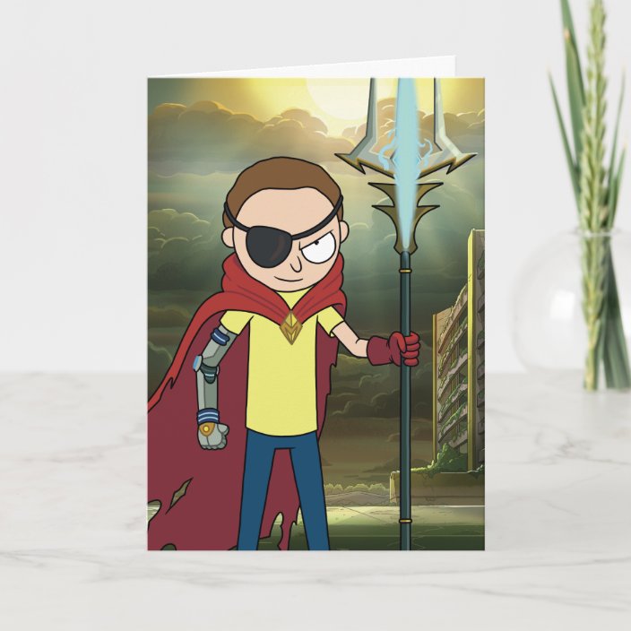 RICK AND MORTY™ | Evil Morty Card | Zazzle.com