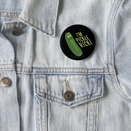 RICK AND MORTY™ | Flip The Pickle Button | Zazzle