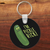 RICK AND MORTY™ | Flip The Pickle Keychain | Zazzle