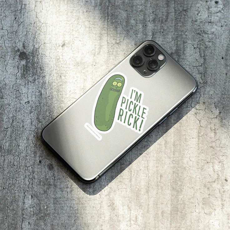 RICK AND MORTY™ | Flip The Pickle Sticker | Zazzle