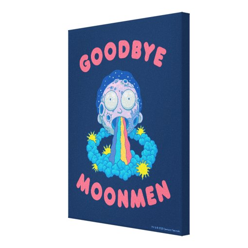 RICK AND MORTY™ | Goodbye Moonmen Canvas Print | Zazzle