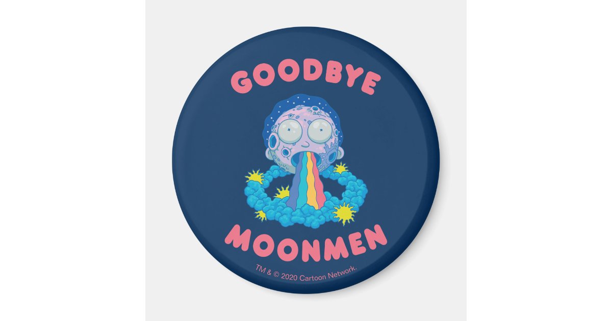 RICK AND MORTY™ | Goodbye Moonmen Magnet | Zazzle