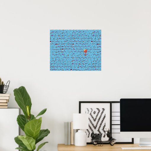 RICK AND MORTY™ | Kirkland Mr. Meeseeks Poster | Zazzle