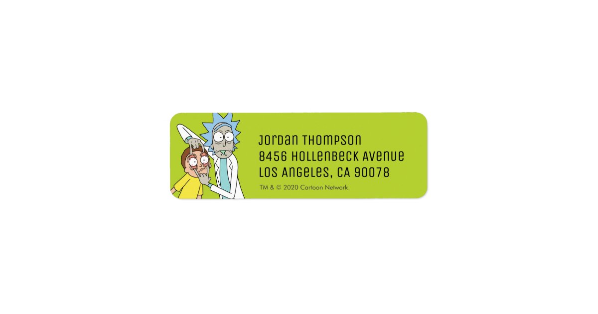 RICK AND MORTY™ | Look At That Label | Zazzle