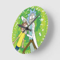 RICK AND MORTY™ | Look At That Round Clock | Zazzle